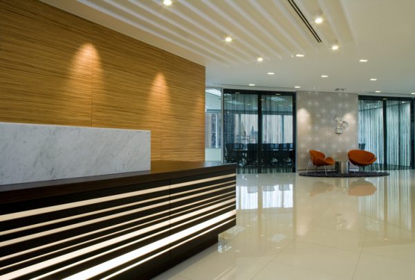 Reception Area Flooring - Flormac - Resin Flooring